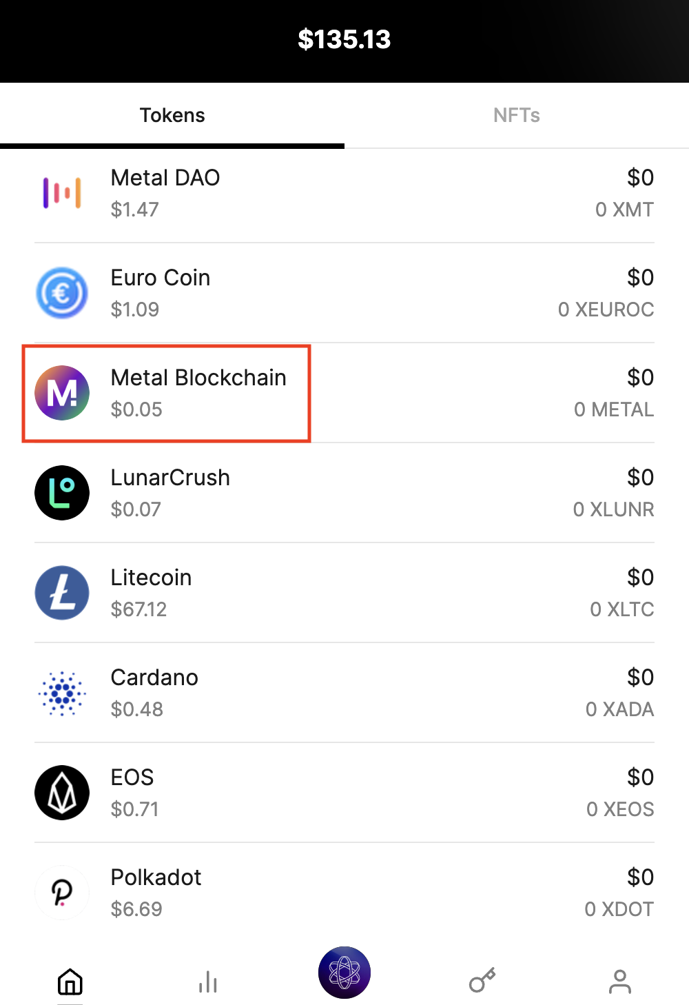 How do I deposit METAL from Metal Wallet to WebAuth? – Metal Blockchain ...